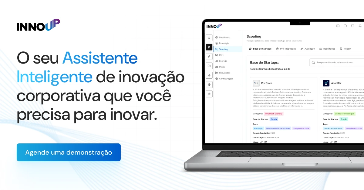 InnoUP | A Plataforma Inteligente para Gestão da Inovação